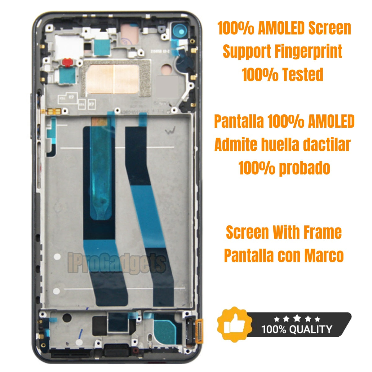 Replacement AMOLED Display Touch Screen With Frame For Xiaomi 11 Lite 5G NE 2109119DG 2107119DC ...