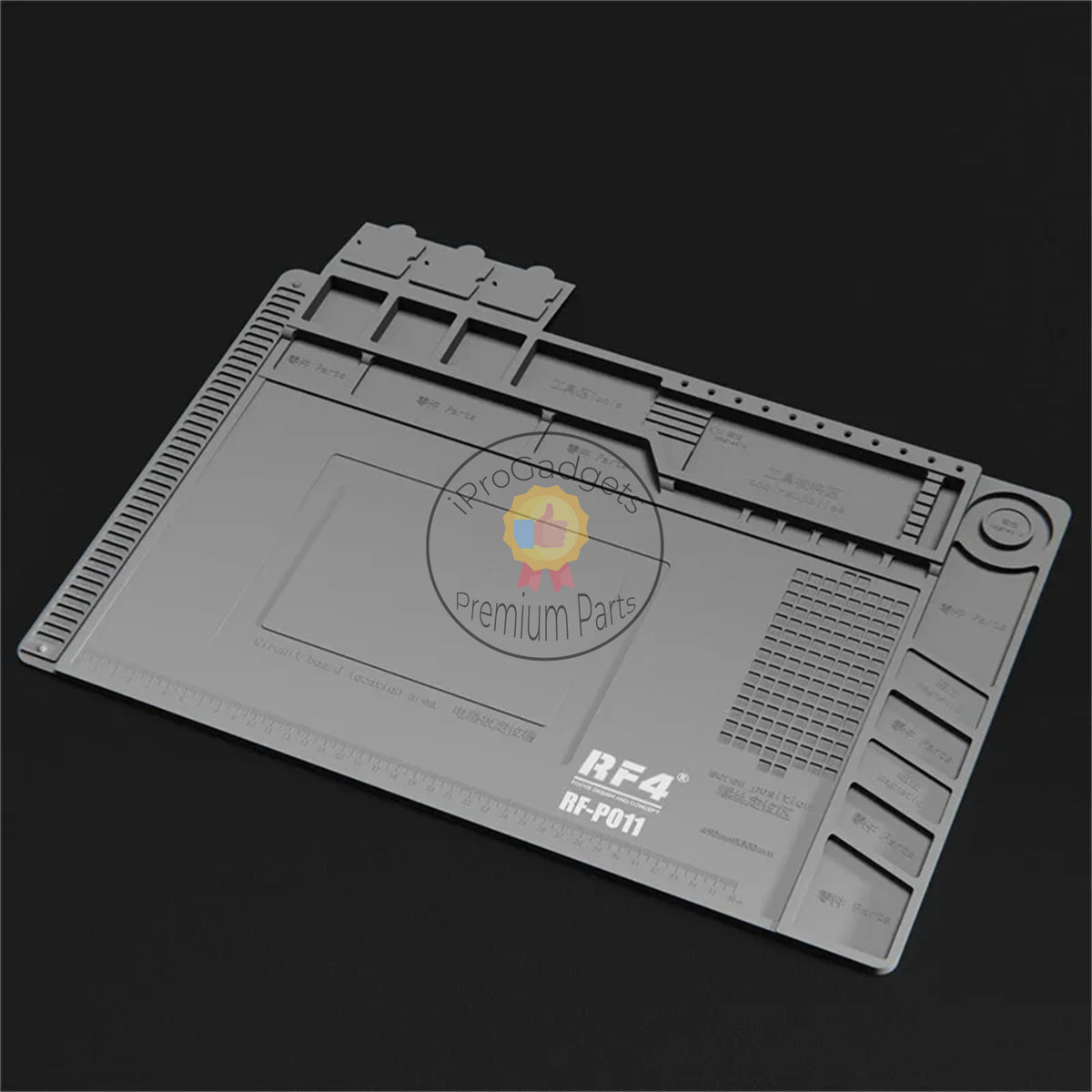 RF4 RF-PO11 450298mm Anti-static Insulation Repair Work Mat for Mobile Phone Repair Motherboard ...