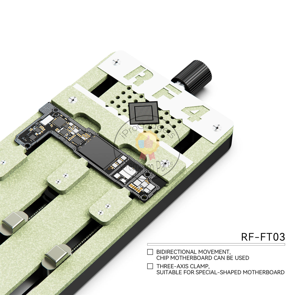 RF4 RF-FT03 Multi-Functional Mobile Phone Repair Fixture PCB Board Holder IC Chip CPU Glue ...