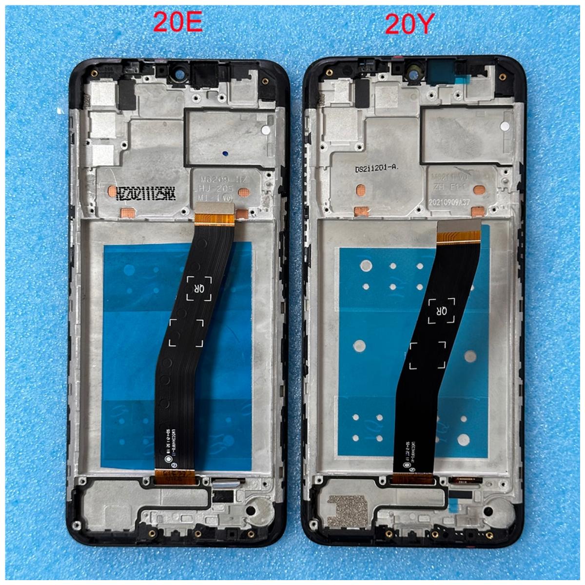 Replacement LCD Display Touch Screen With Frame for TCL 20E 6125A 6125F 6125D 6125H 20Y 6156 ...