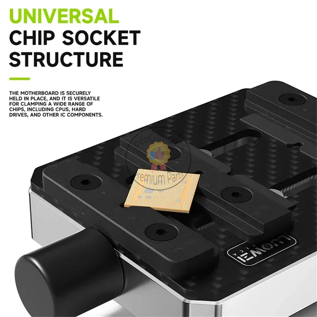 Luowei LW-AP03 Universal Chip Fixture for Mobile Phone Computer Mainboard IC Adjustable Fixed ...