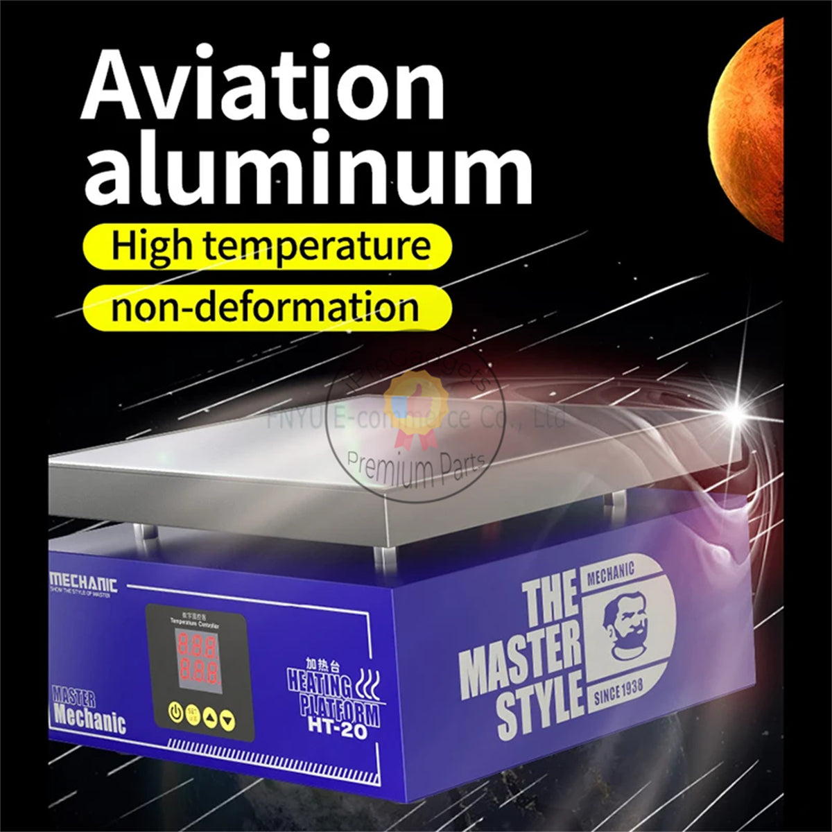 Mechanic HT-20 for iPhoneiPadSamsung LCD Screen Split Preheater Middle Frame Heating Station ...