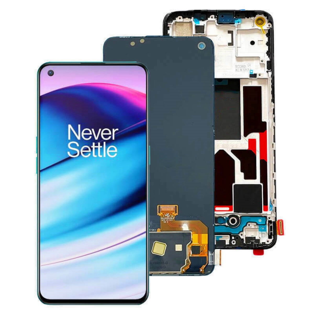 Replacement AMOLED Display Touch Screen With Frame For OnePlus Nord CE 5G EB2101 EB2103 ...