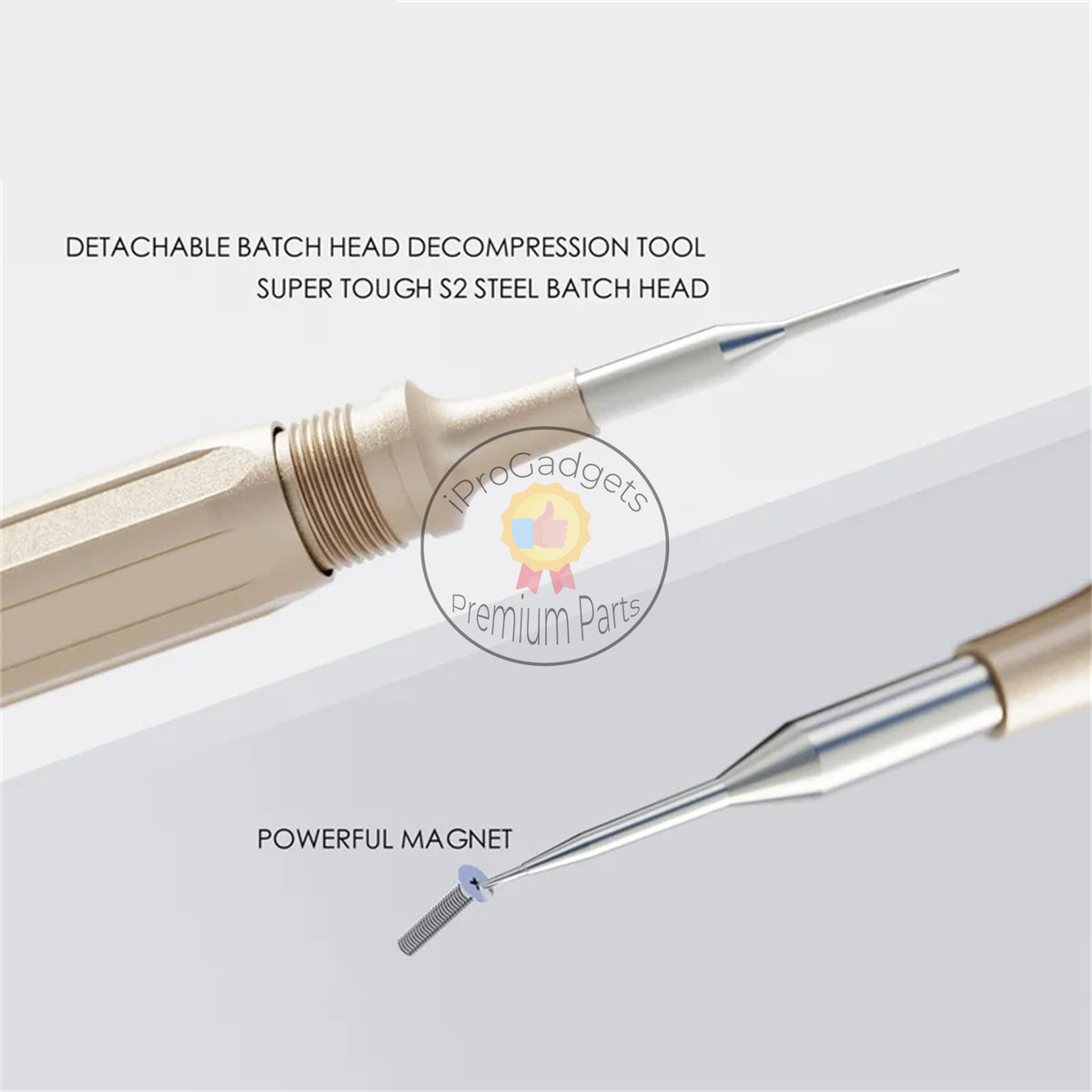 RF4 RF-SD10 Superhard Gold Steel Screwdriver Kit Precision Repair Bolt Mobile Phone Clock Watch ...