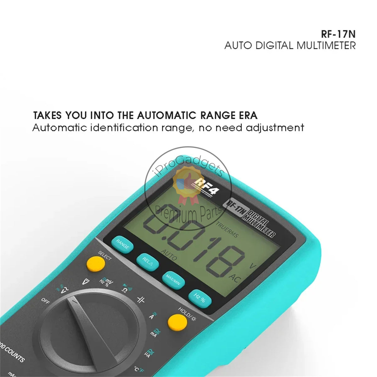 RF4 RF-17N Digital Multi-function Multimeter NCV ACDC Circuit Board Electronic Maintenance ...