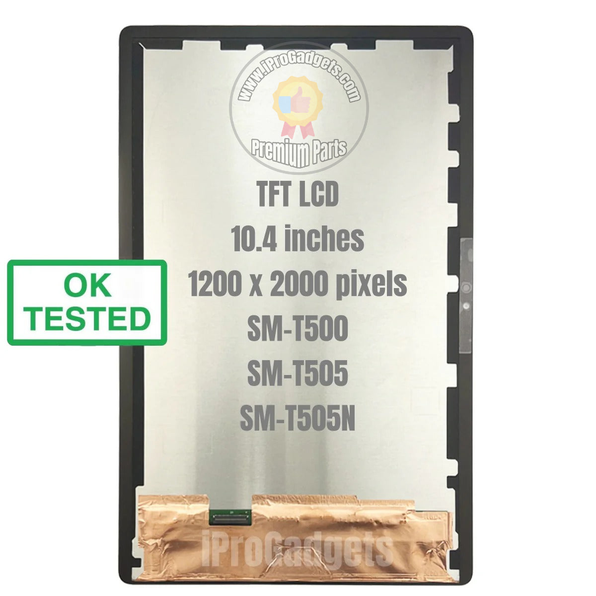 Ersatz für Samsung Galaxy Tab A7 10,4 Zoll 2020 SM-T500 SM-T505 SM ...