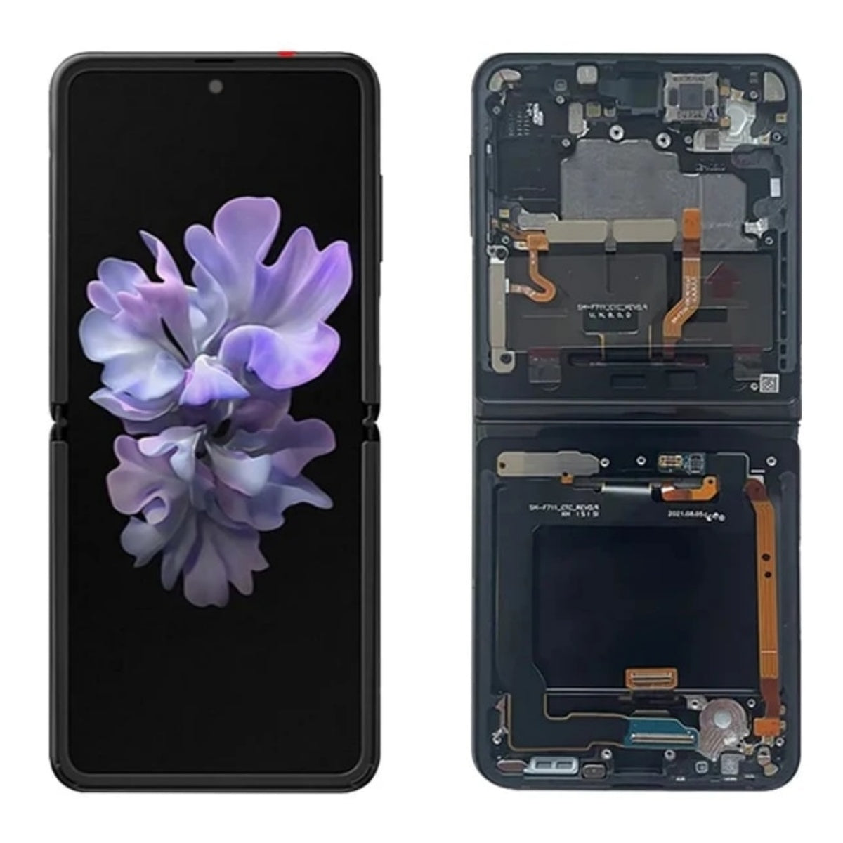 Replacement AMOLED Foldable LCD Display Touch Screen With Frame for ...