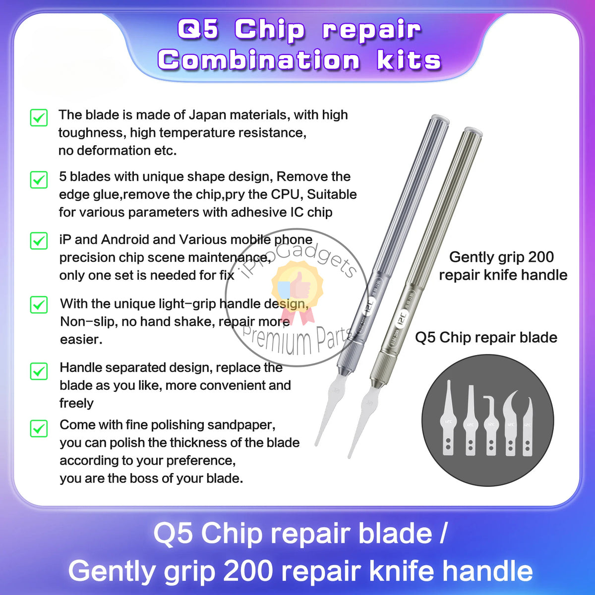 i2C Q5 Motherboard IC Repair Kit Suitable for Various Maintenance ...