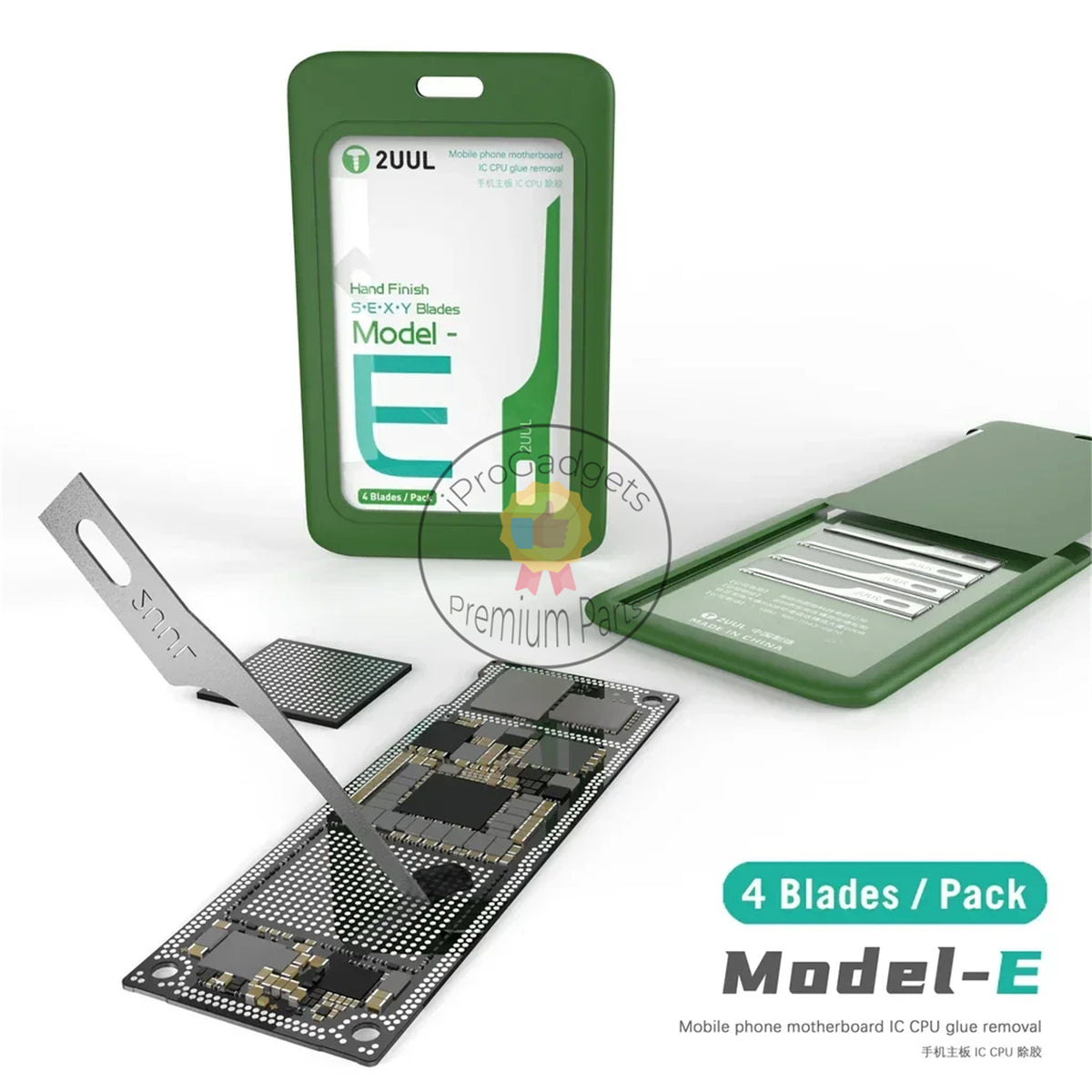 2UUL SEXY 4PCS Hand Finished Blades Set without Handle Phone ...