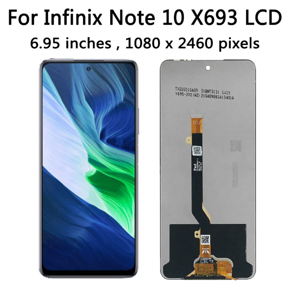 Replacement LCD Display Touch Screen For Infinix Note 10 X693 – iProGadgets