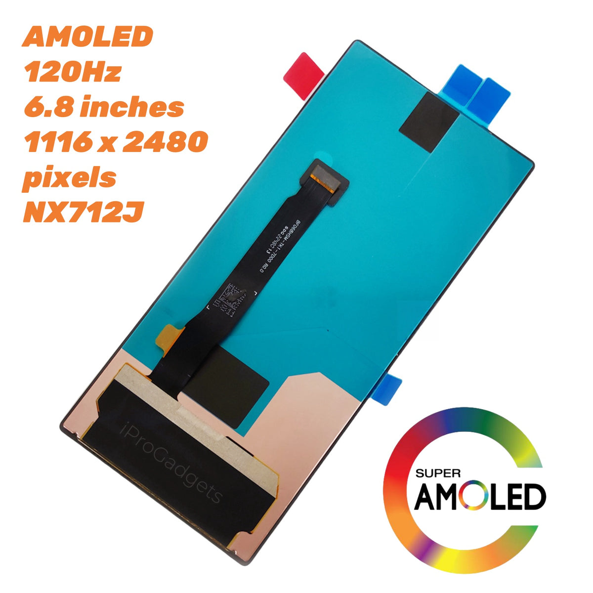 Replacement AMOLED Display Touch Screen Assembly For ZTE Nubia Z50 ...