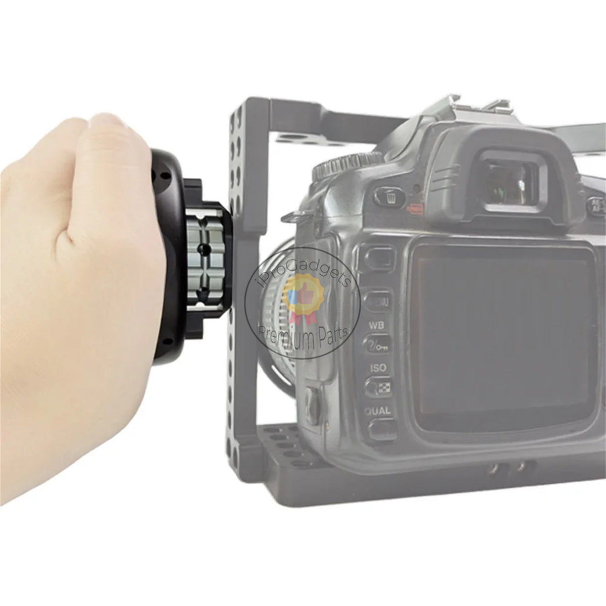 Spheroidal Camera Cage Handle Left Right Side Hand Grip Aluminum Alloy ...