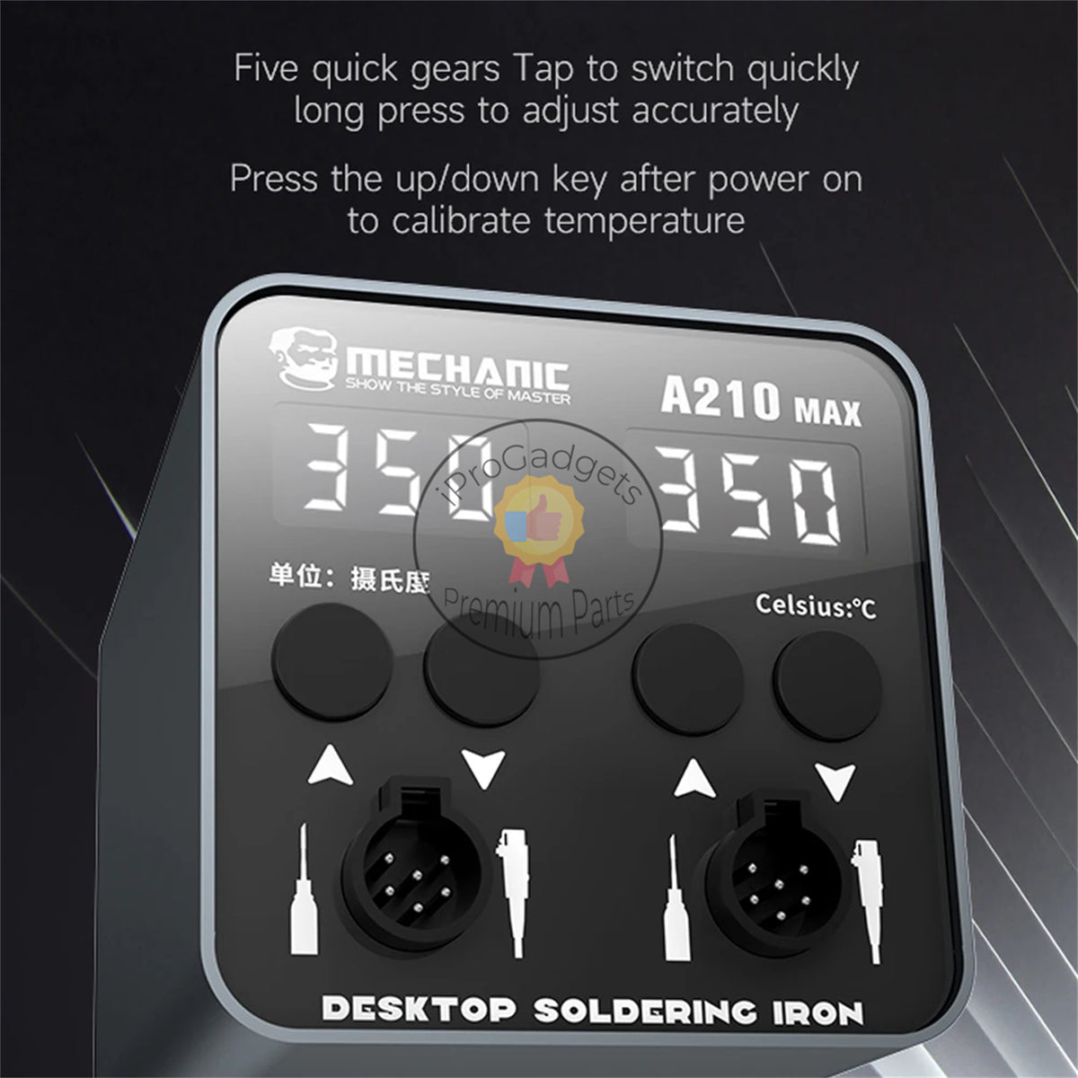 Mechanic A210 Max Dual-station Constant Temperature Desktop Soldering ...