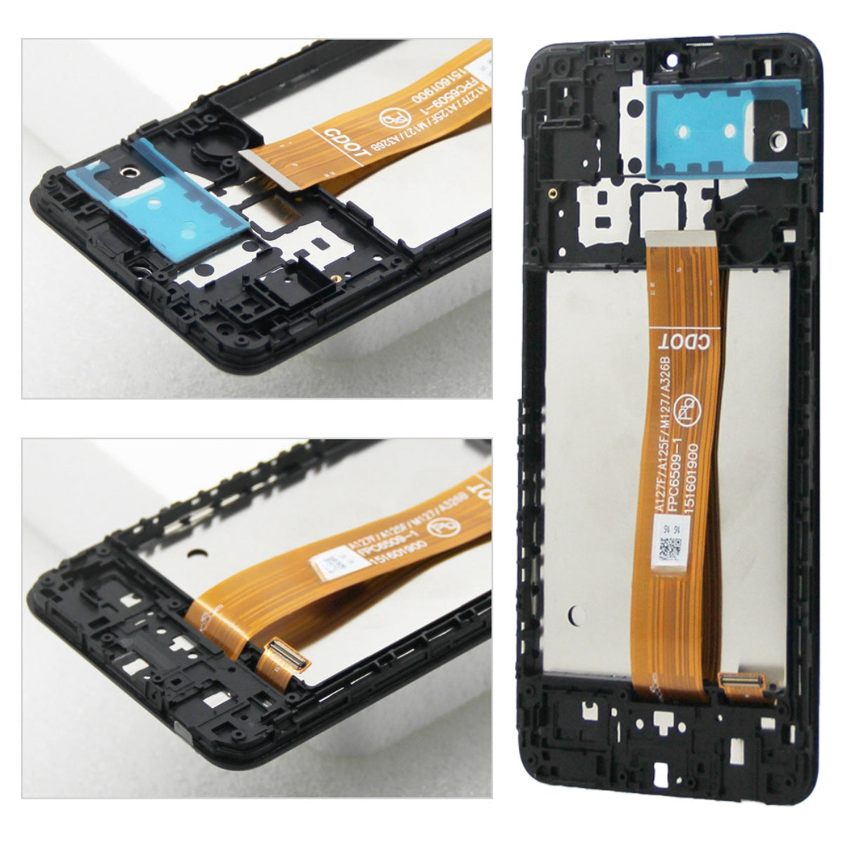 Replacement LCD Display Touch Screen With Frame for Samsung Galaxy A12 ...