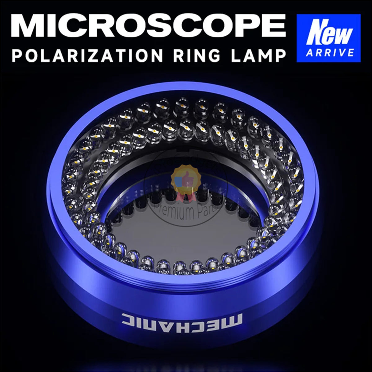 Mechanic LS720 Microscope Polarized Ring Lamp Eliminates Reflection ...
