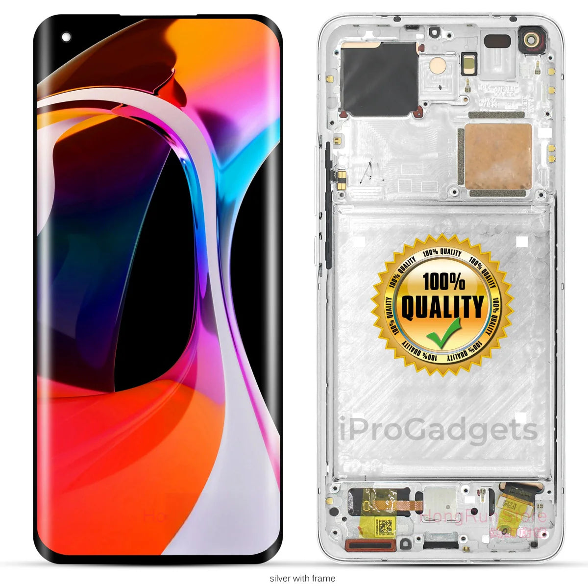 Replacement AMOLED Display Touch Screen With Frame for Xiaomi Mi 11 ...