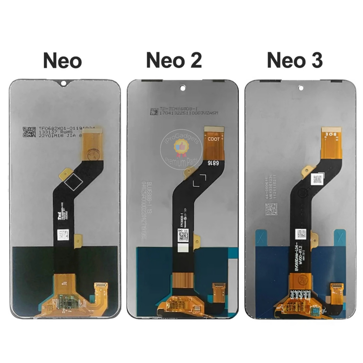Replacement LCD Display Touch Screen For Tecno Pova Neo/Neo 2/Neo 3 LE6 ...