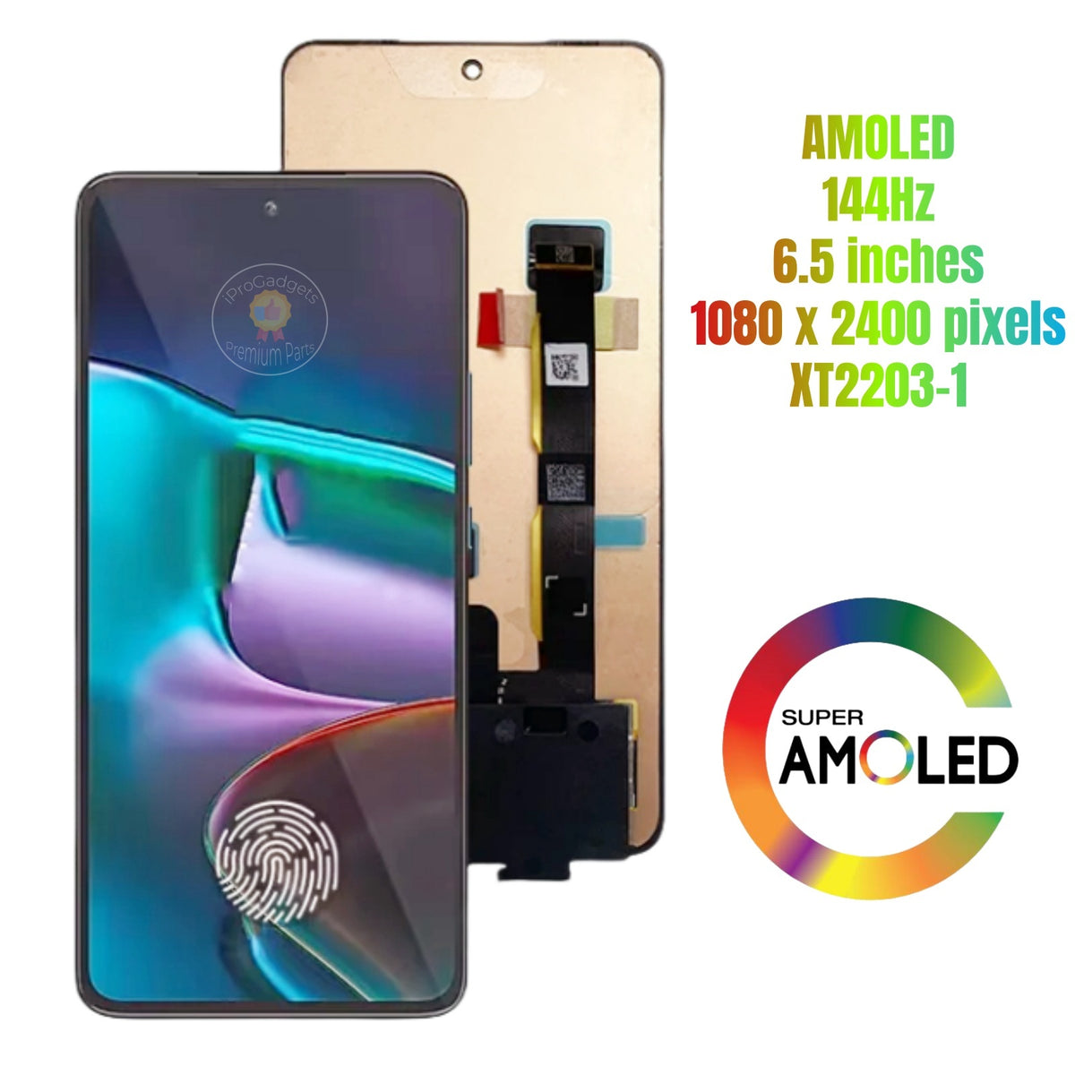 Replacement AMOLED Display Touch Screen Assembly For Motorola Edge 30 ...