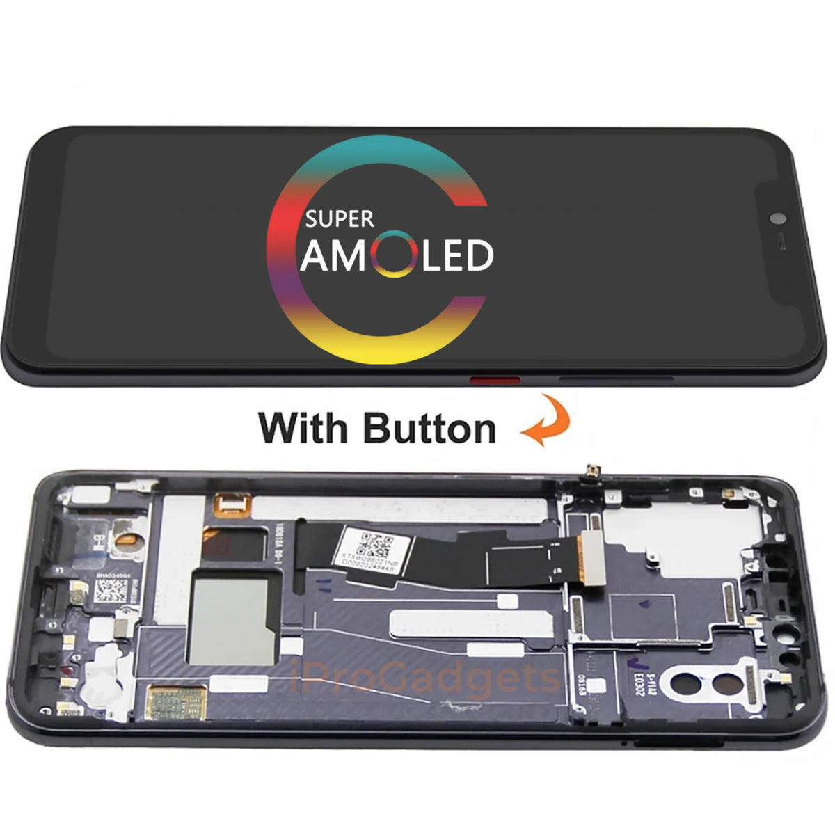 Replacement New Display For Xiaomi Mi 8 Pro M1807E8A AMOLED Touch ...