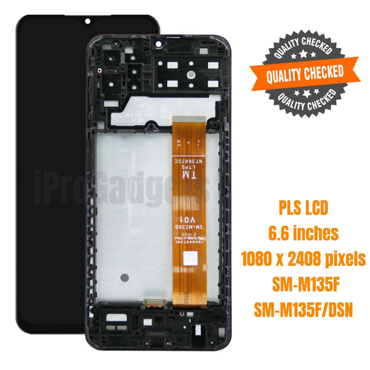 Replacement LCD Display Touch Screen With Frame For Samsung Galaxy M13 ...