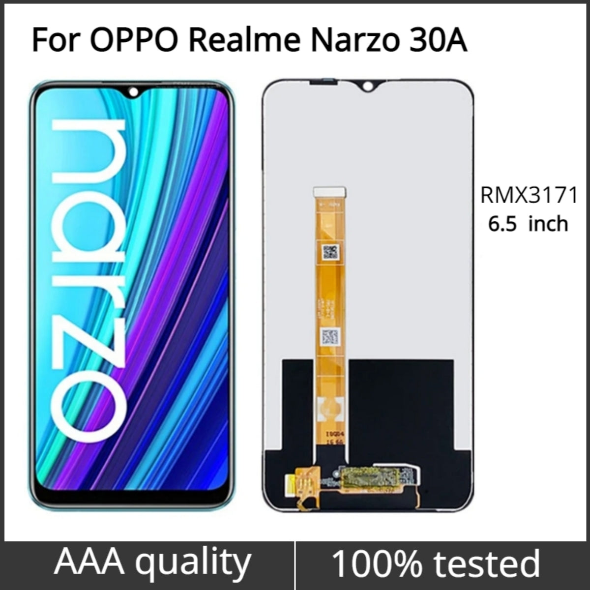 Replacement LCD Display Touch Screen For Realme Narzo 30A RMX3171 ...