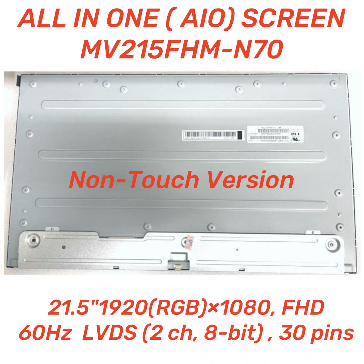 Replacement MV215FHM-N70 All In One LCD Screen for HP 600 G6 ProOne Non ...