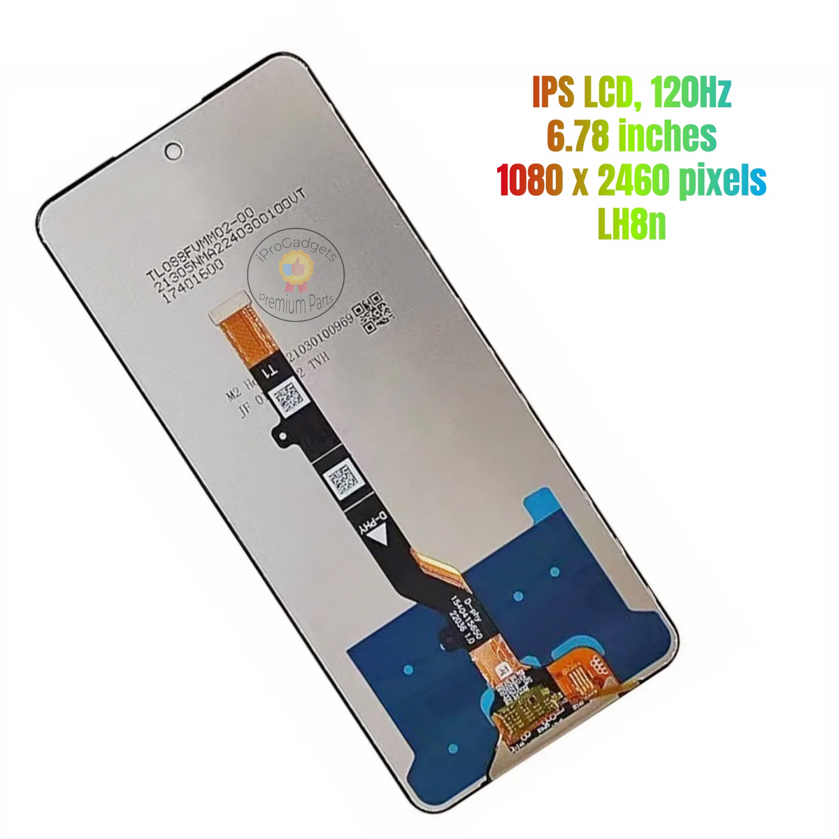 Replacement LCD Display Touch Screen Assembly for Tecno Pova 5 Pro LH8n ...