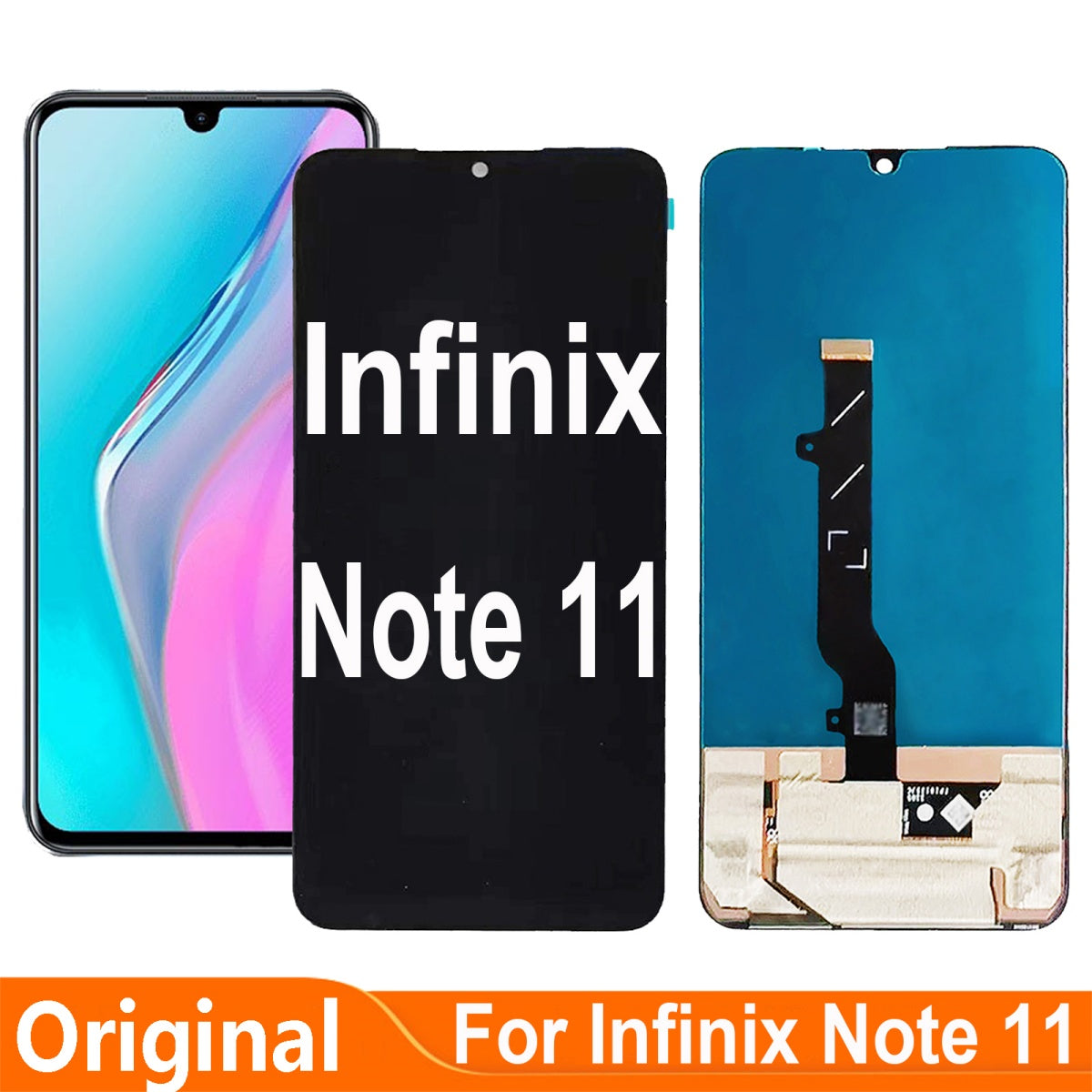 Replacement AMOLED Display Touch Screen For Infinix Note 11 X663 X663B ...