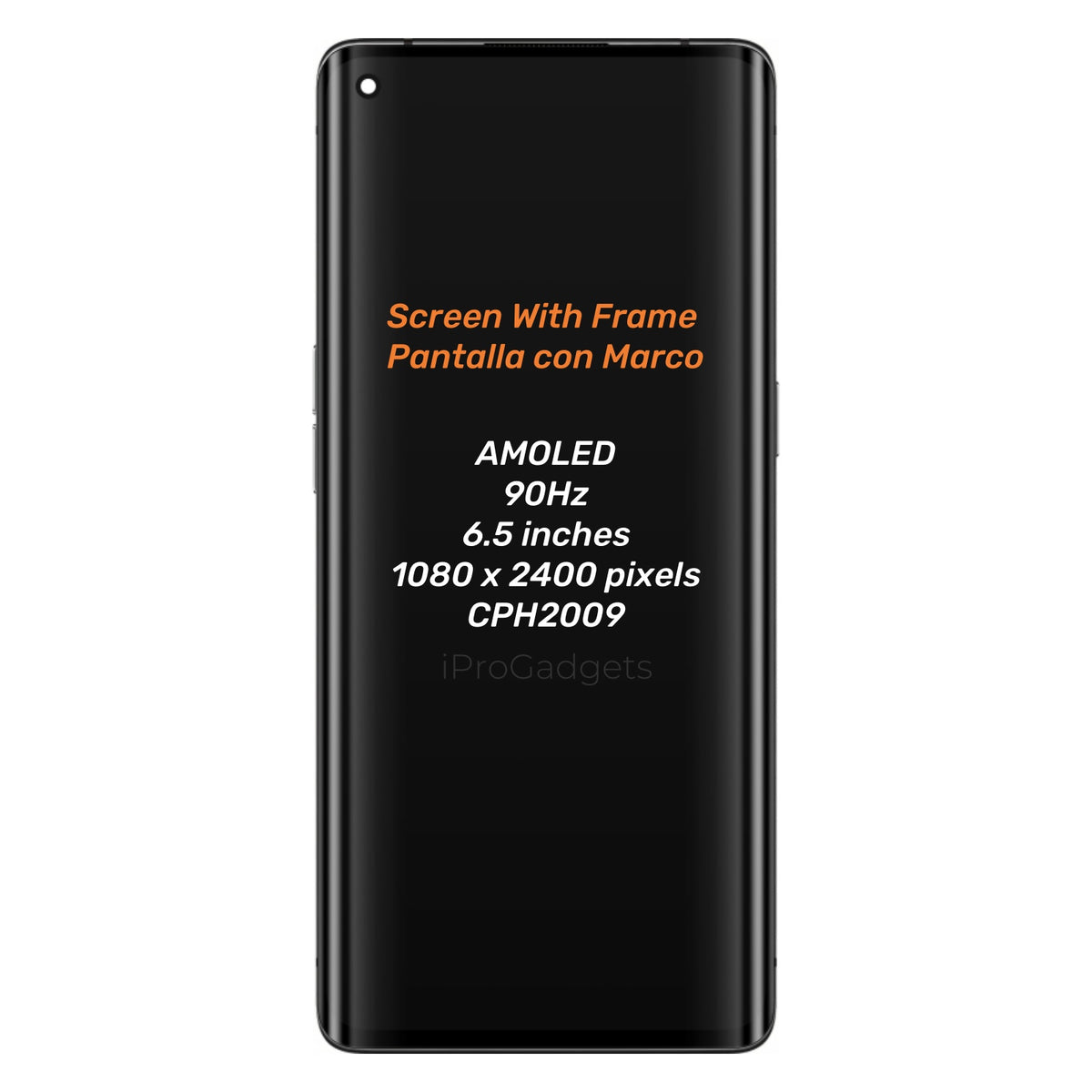 Replacement AMOLED Display Touch Screen With Frame For OPPO Find X2 Neo ...