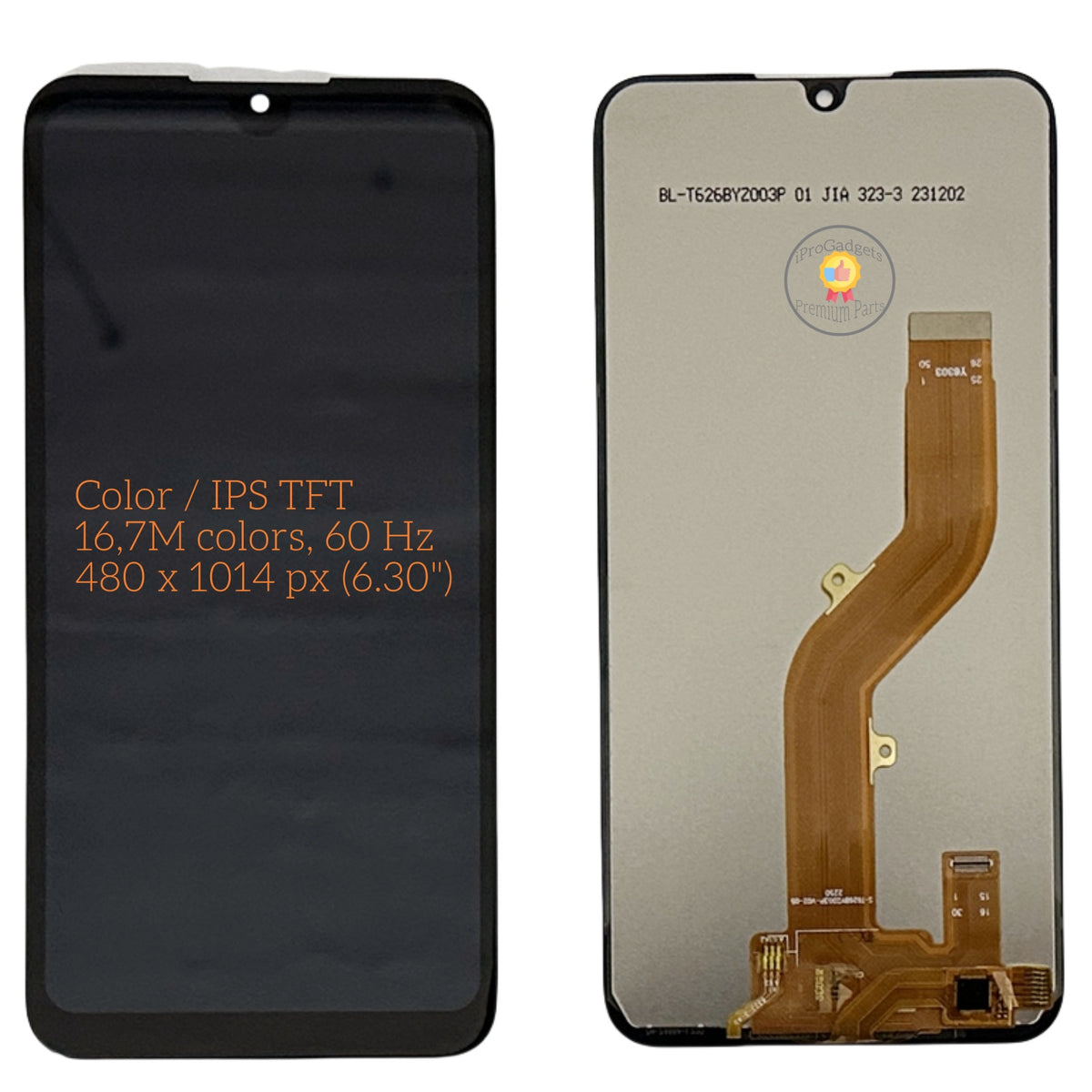 Replacement LCD Display Touch Screen Assembly For ZTE Blade A33s L220 ...