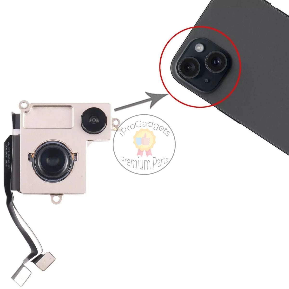 Replacement Rear Camera for iPhone XR Back Camrea Repair Parts ...