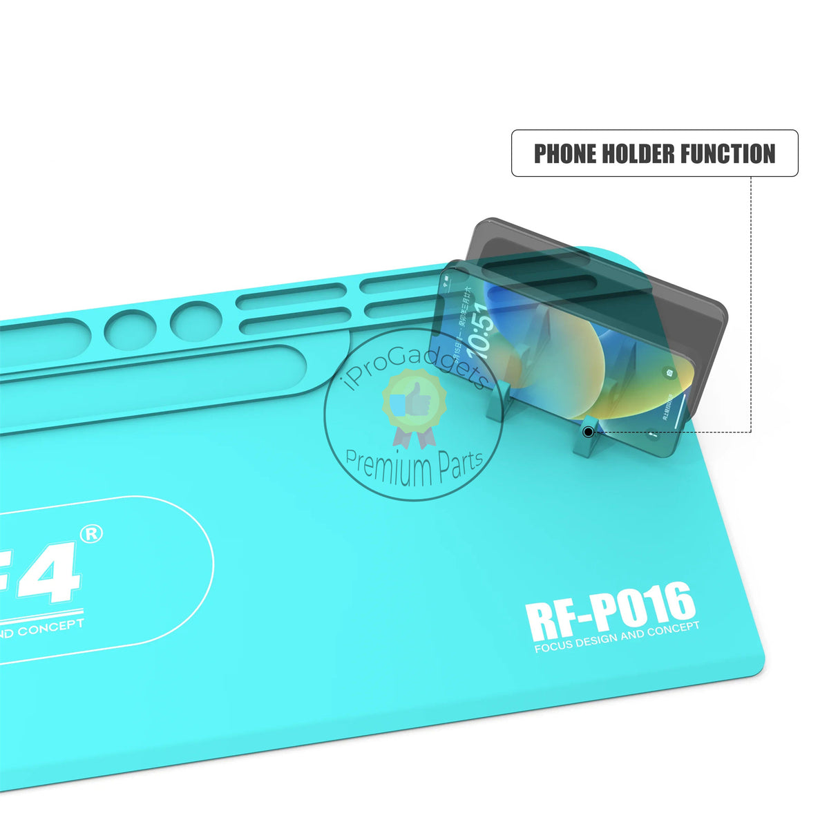 RF4 RF-PO16 Silicon Working Pad 800X300 MM Thickened High Temperature ...