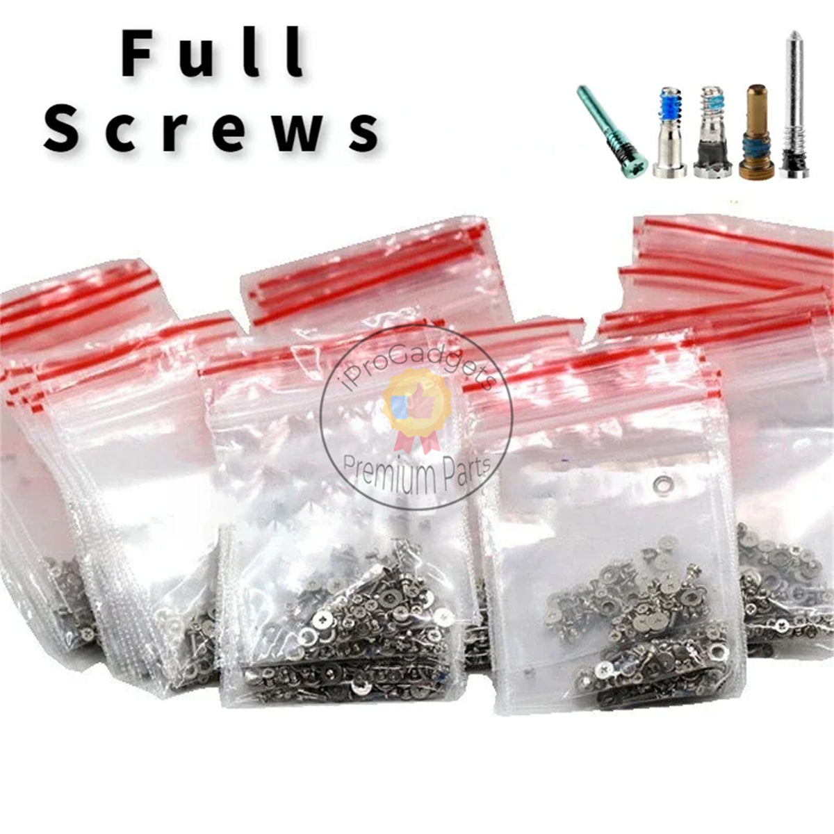 Replacement for iPhone 13 to 15 Pro Max Complete Screw Set – iProGadgets