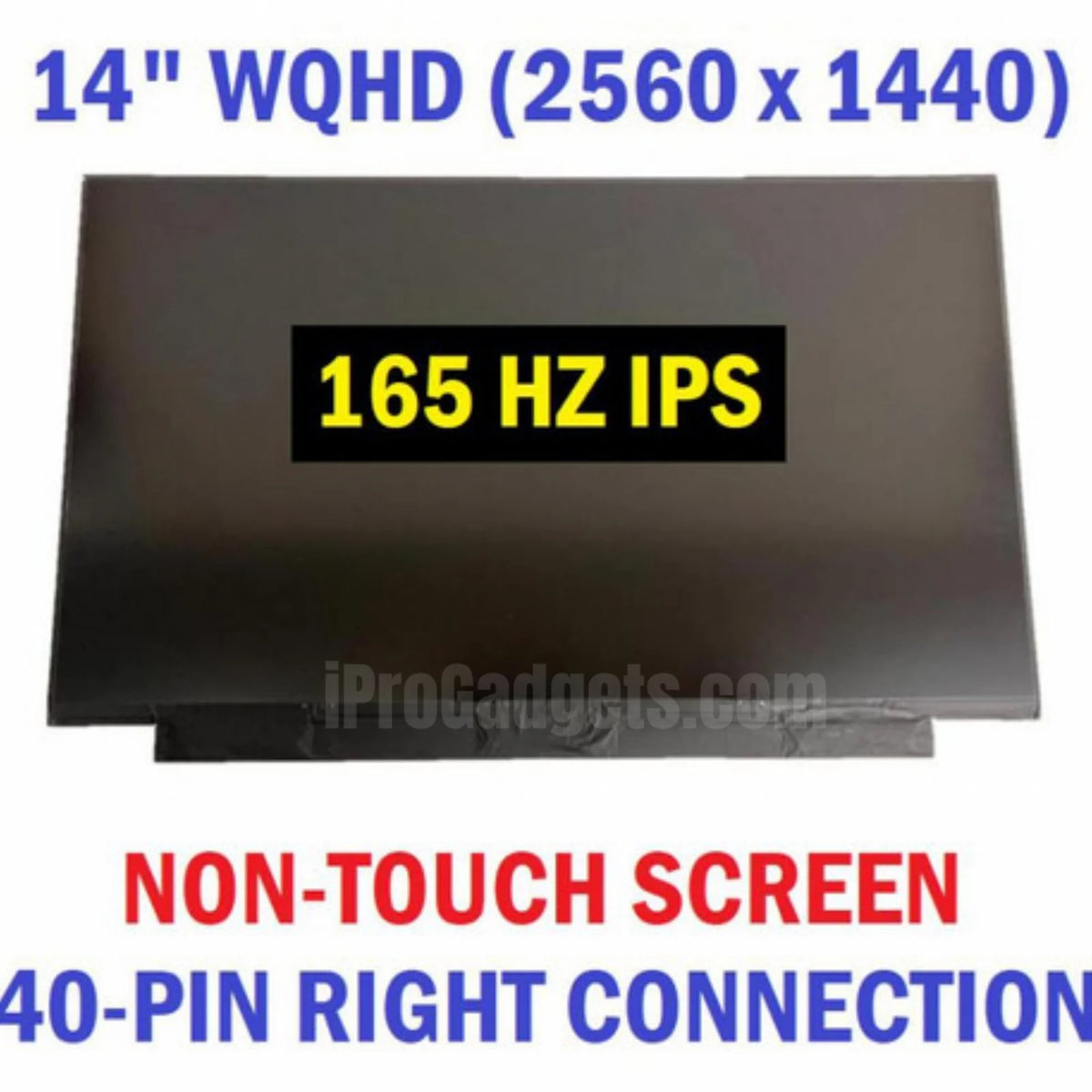 Replacement Laptop LCD Screen TL140BDXP01-00 120hz TL140BDXP02-00 For ...