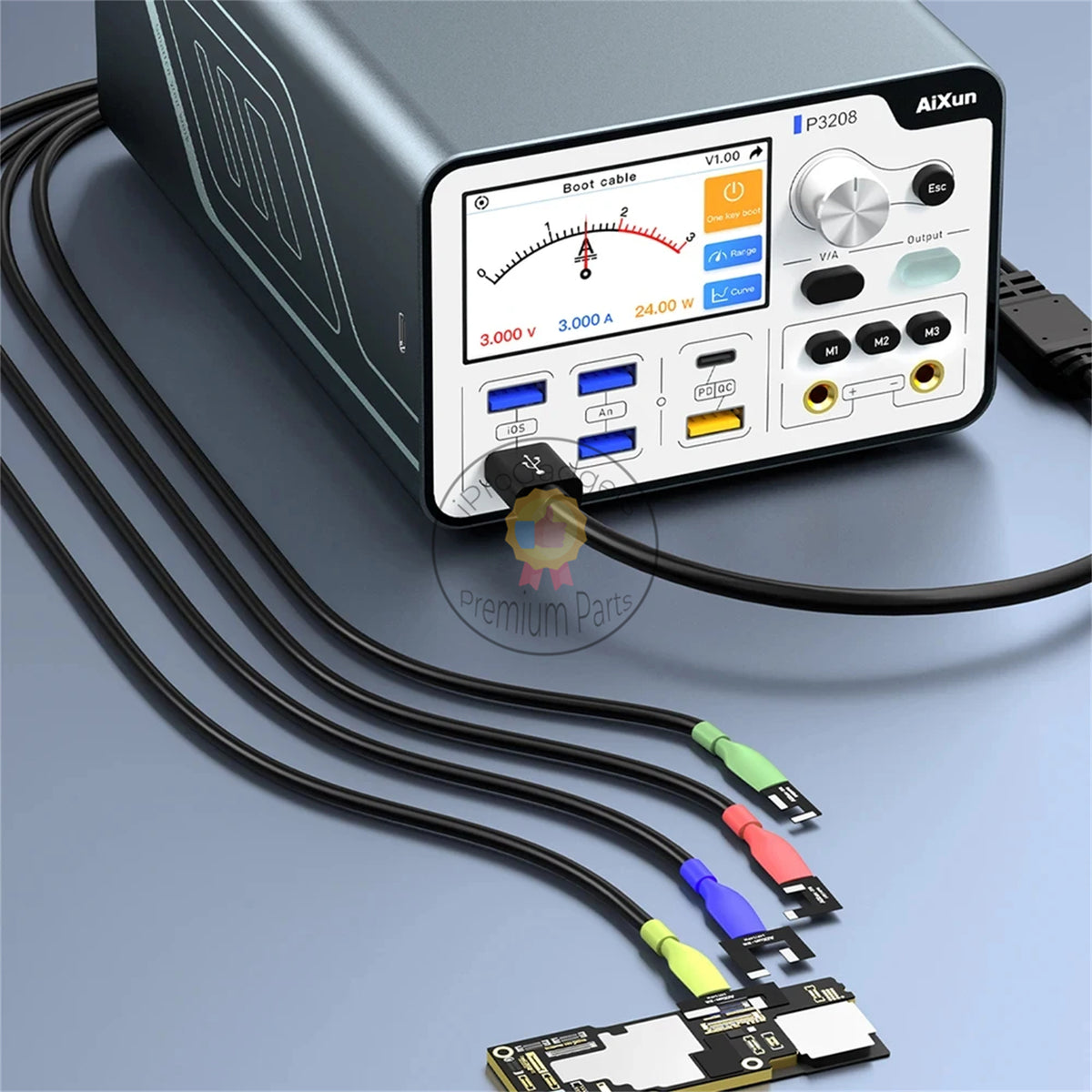 AiXun P3208 320W Smart Regulated Power Supply Motherboard Test 320W ...