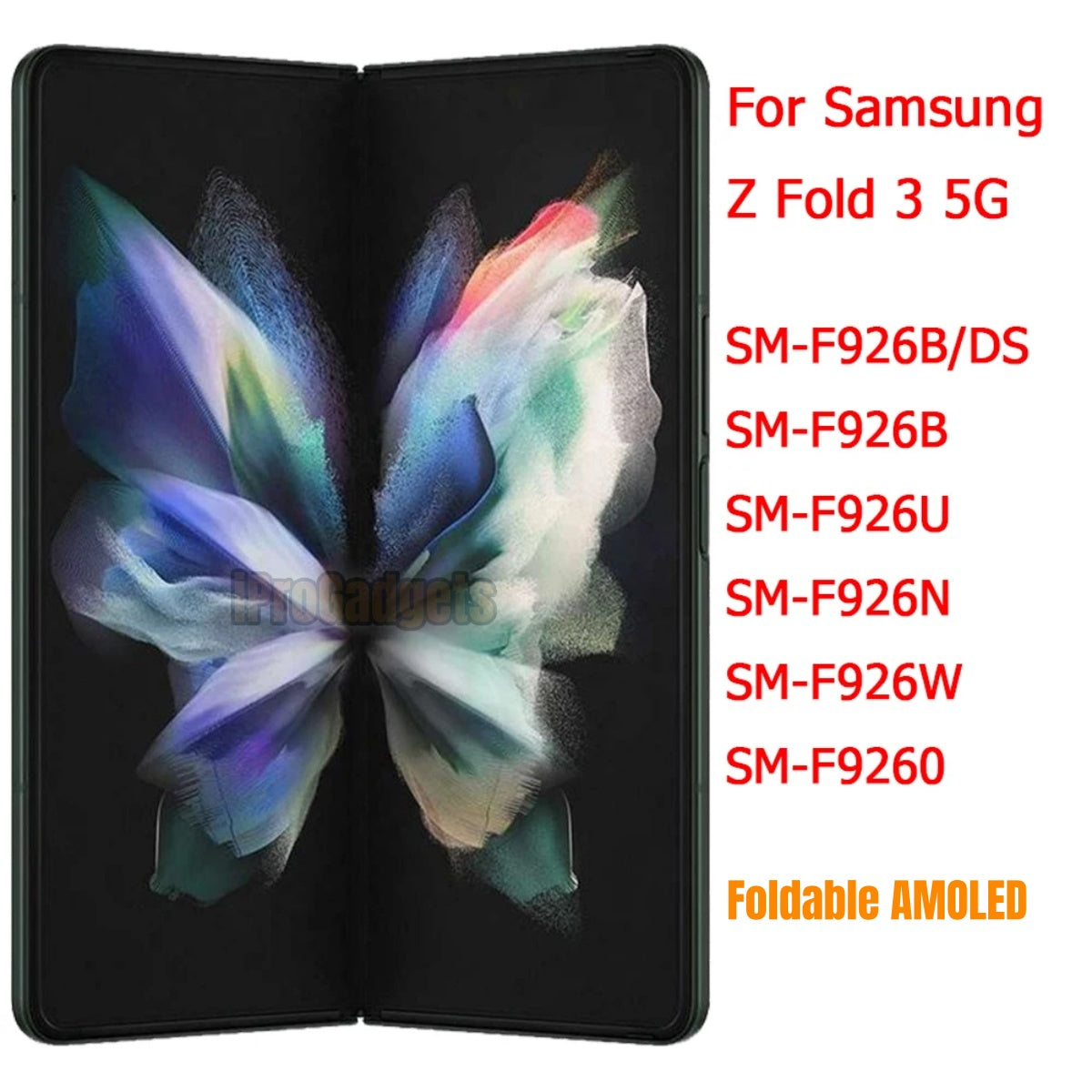 Replacement Foldable Inner AMOLED Touch Screen Display With Frame For ...