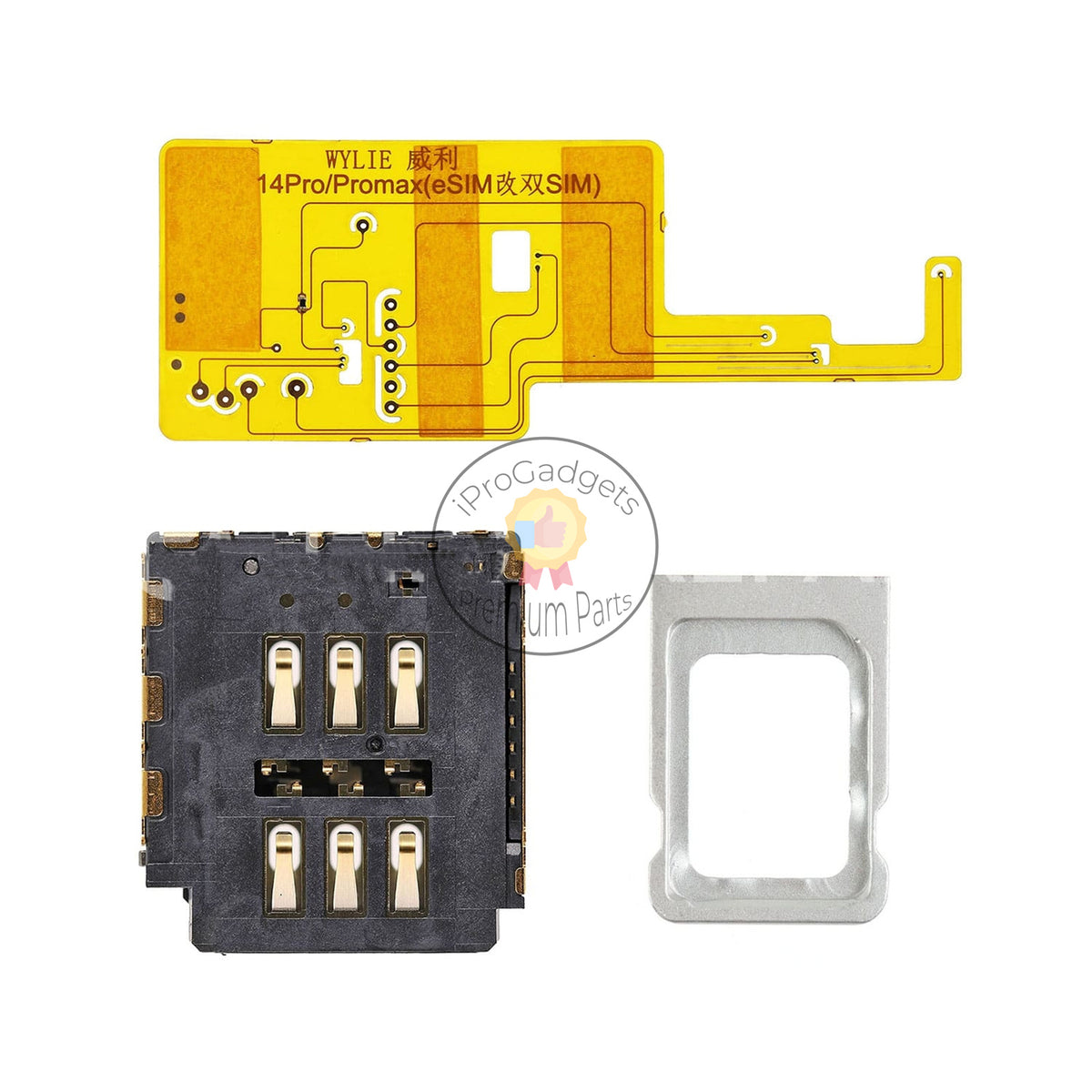 Wylie eSIM to Dual SIM Card Toolkit for iPhone 14 Pro 14 Pro Max ...