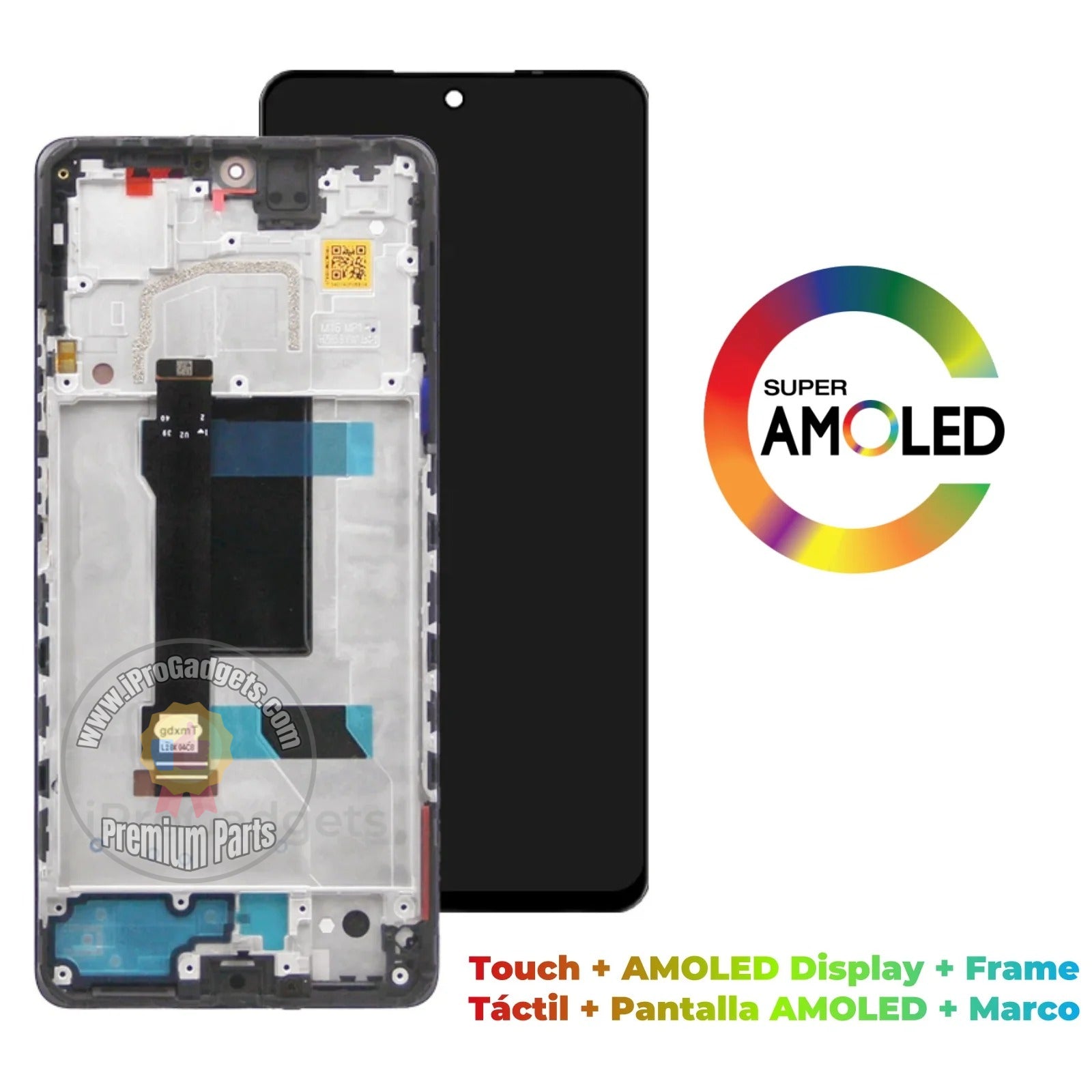 Ersatz für Xiaomi Poco X5 Pro 5G AMOLED LCD-Display Touchscreen Montage ...
