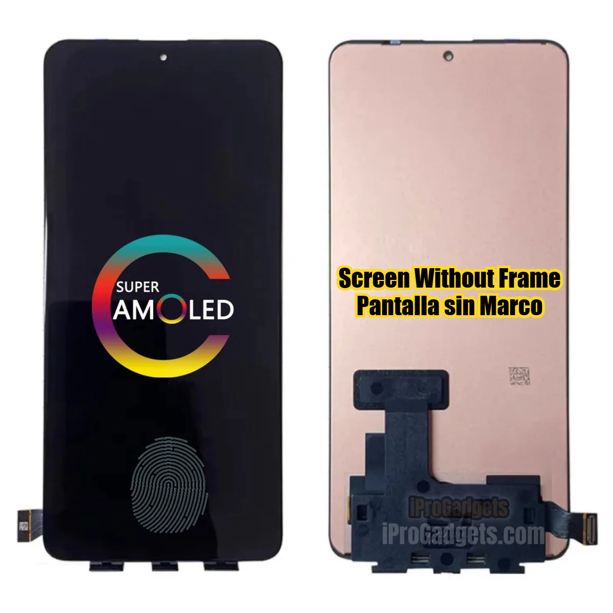 Replacement AMOLED Display Touch Screen With Frame for Xiaomi Poco F5 ...