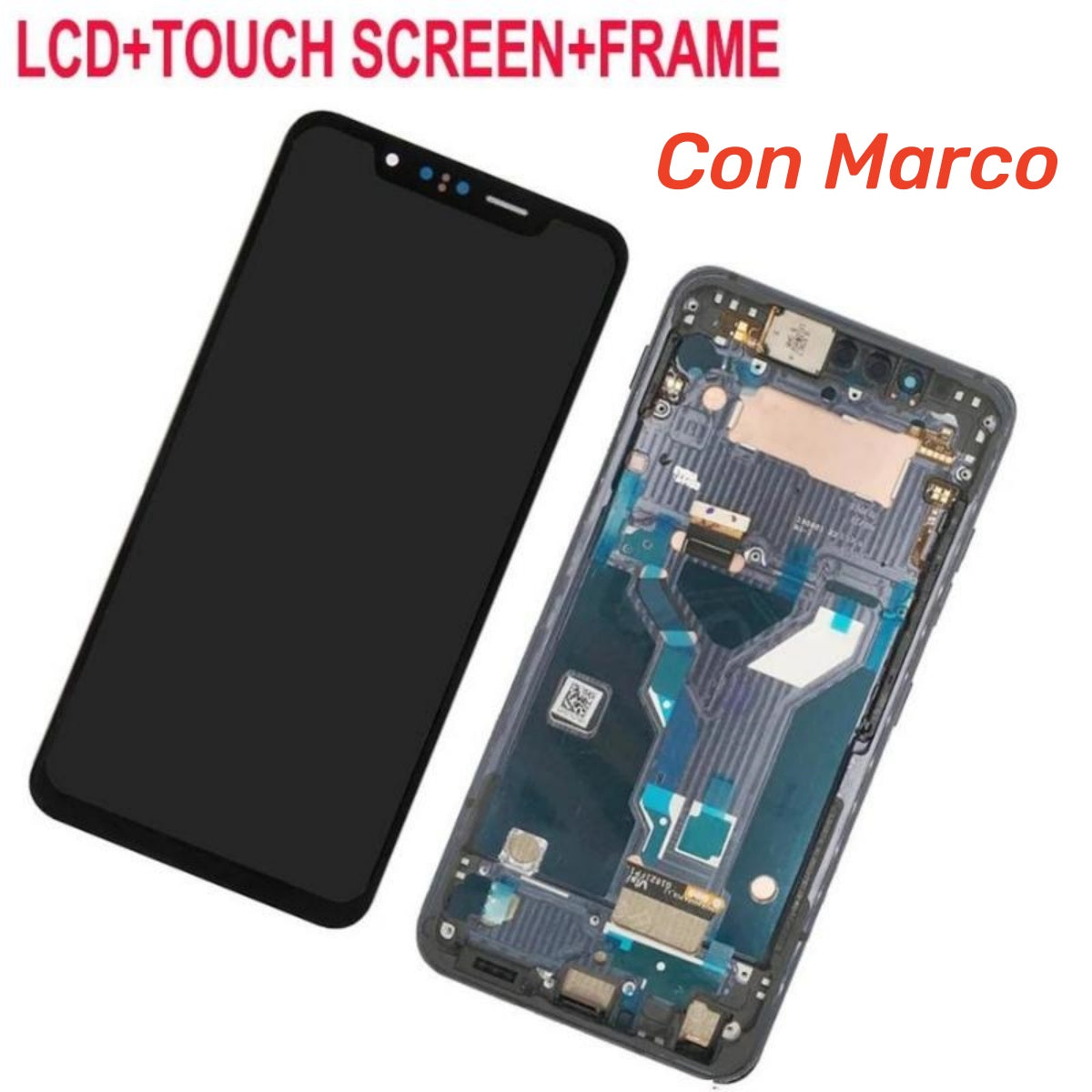 Replacement OLED Display Touch Screen With Frame For LG G8S ThinQ LM ...