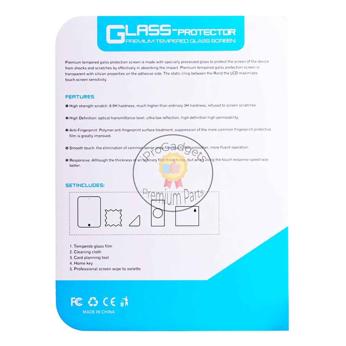 Explosion-Proof Tempered Glass Film for iPad mini 5 – iProGadgets