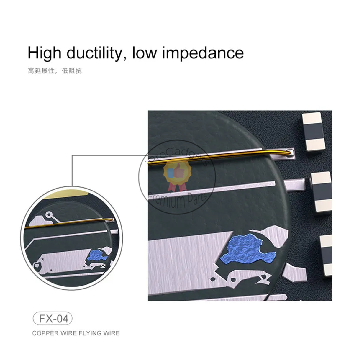 MaAnt Copper 0.04mm Flying Soldering Jumper FX-04 for Mobile Phones ...