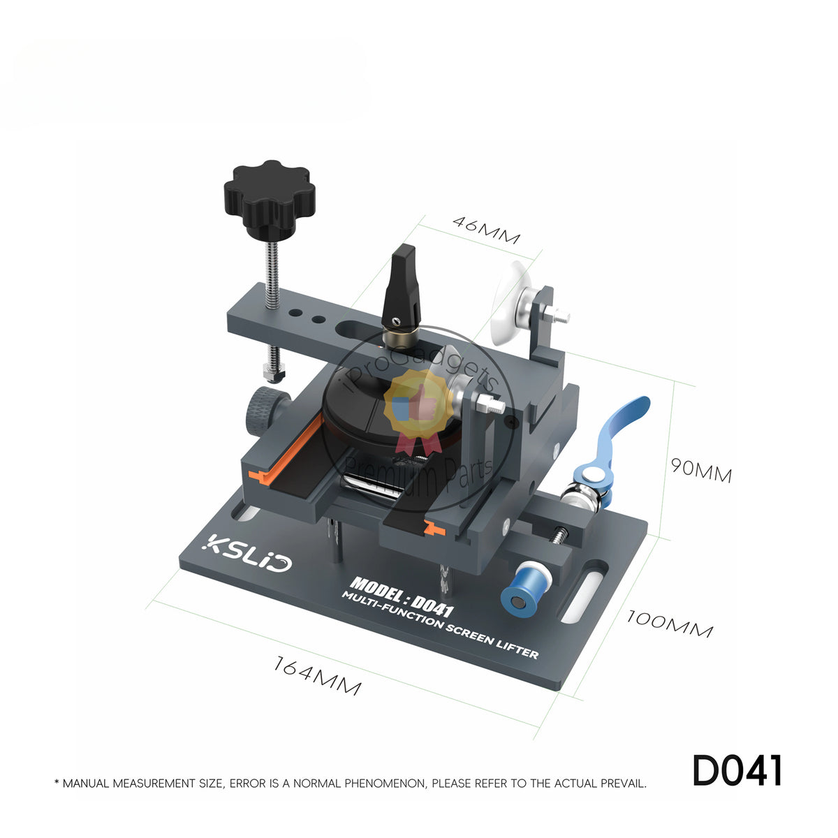 Kslid D041 360 Rotary Universal Mobile Phone Fixing Fixture with Side ...