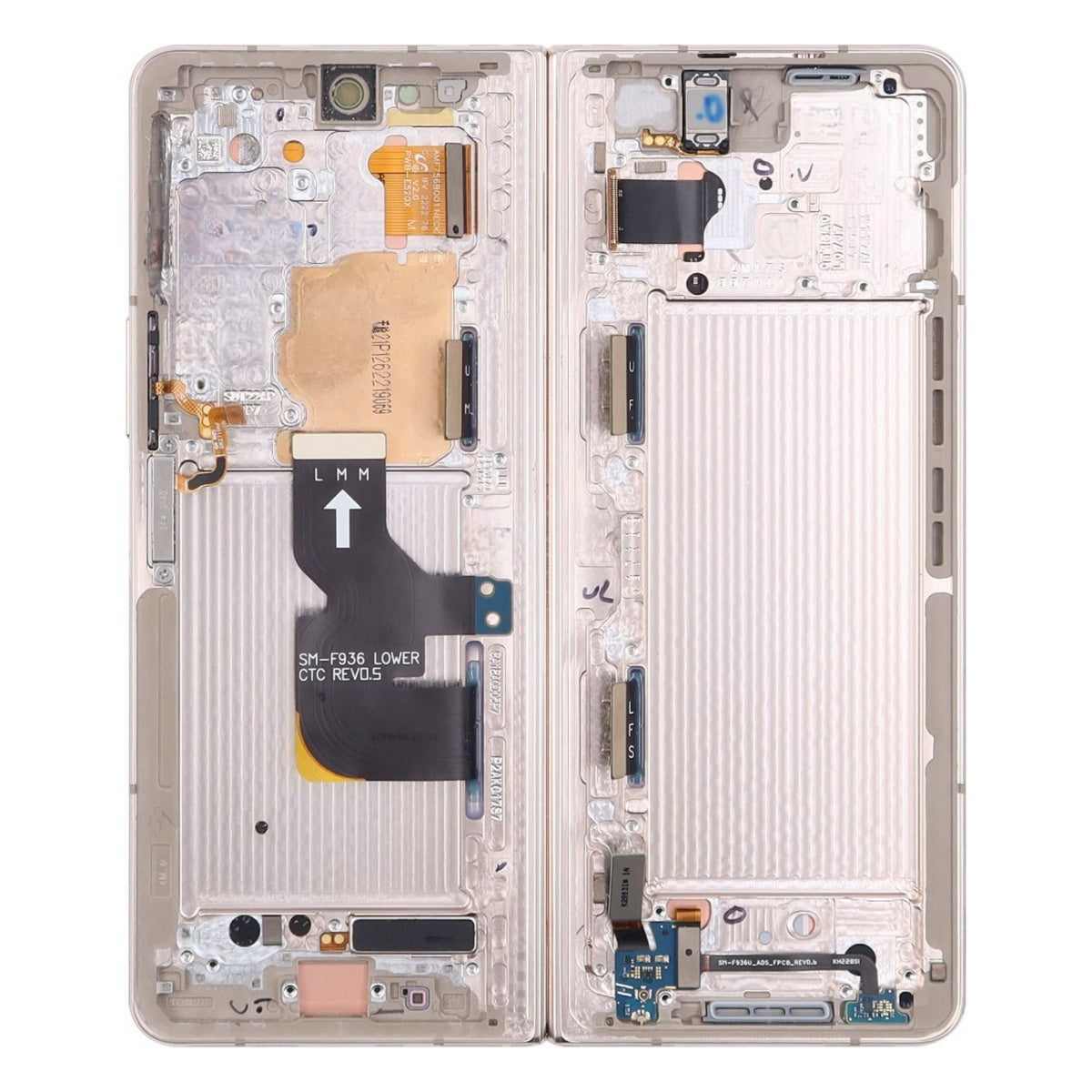 Replacement AMOELD Inner Fold Screen Display With Frame for Samsung ...
