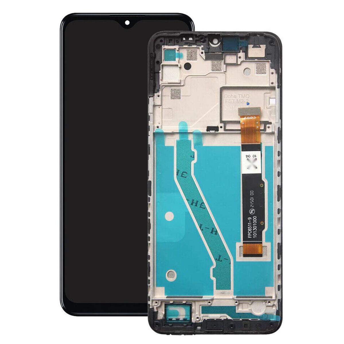 Replacement LCD Display Touch Screen With Frame for TCL 20 XE 20XE ...