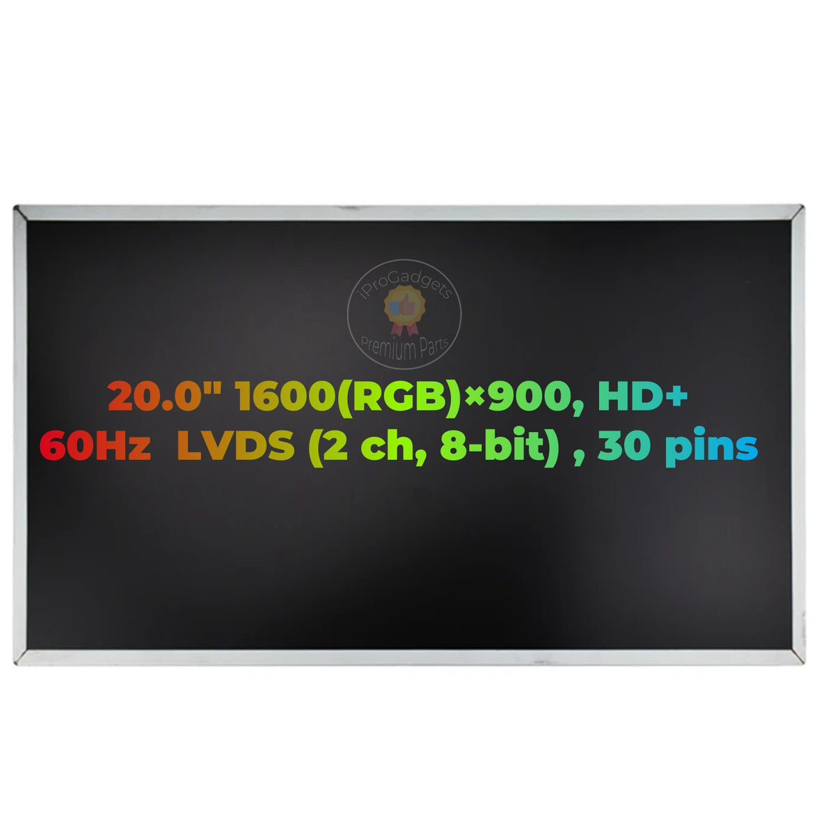Replacement 20 inch LCD Screen LTM200KL01 FHD Slim Display 30Pin Matte ...