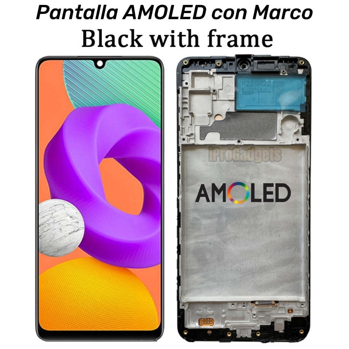 Replacement AMOLED Display Touch Screen With Frame For Samsung Galaxy ...