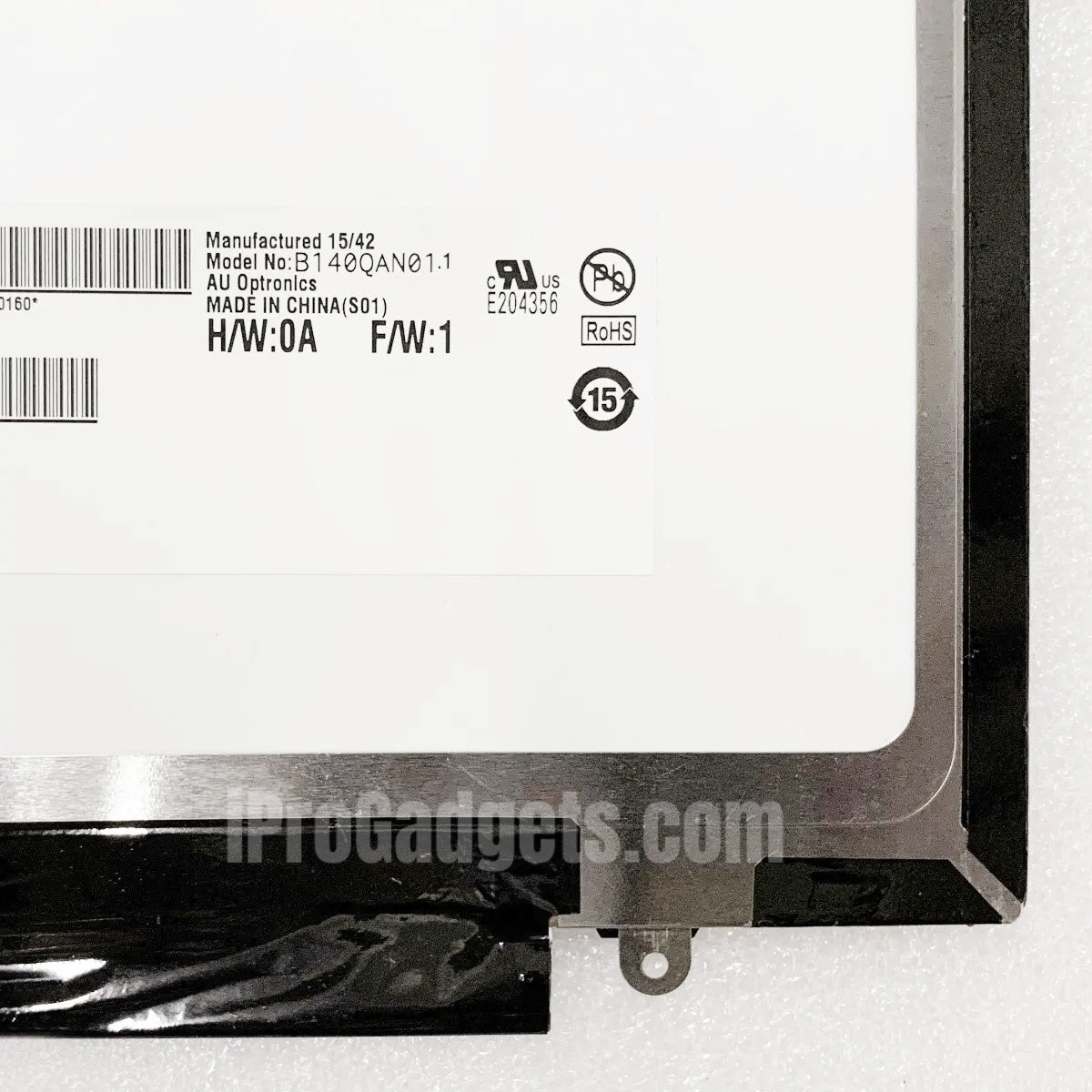 Replacement New Display B140QAN01.1 QHD 2K 14.0 Inch LCD Screen Panel ...