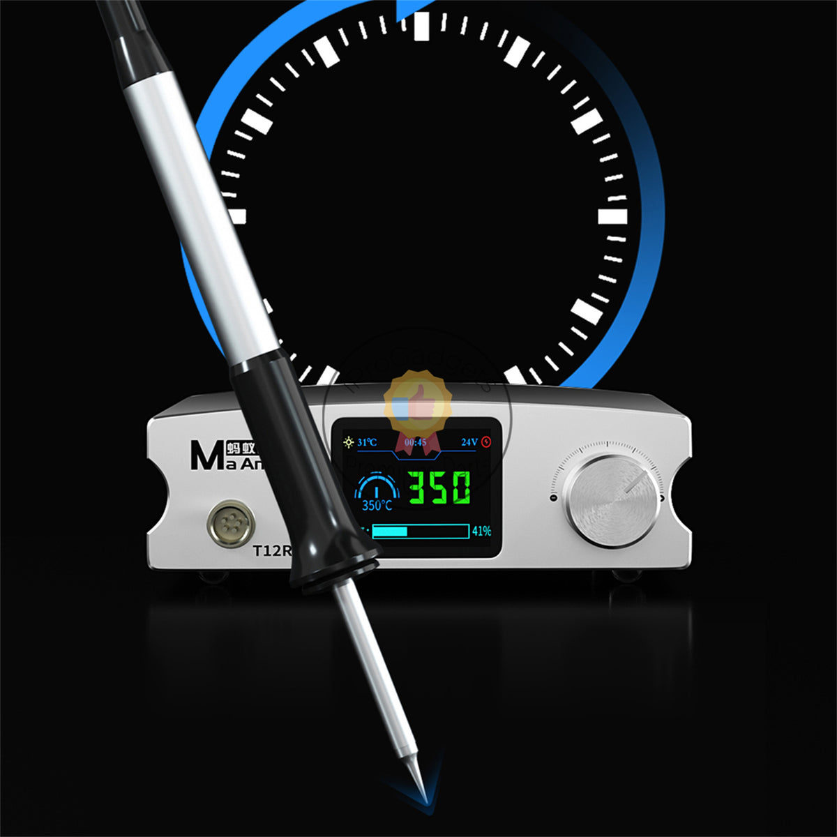 MaAnt T12R Mini Portable Digital Soldering Table Electronic Soldering ...