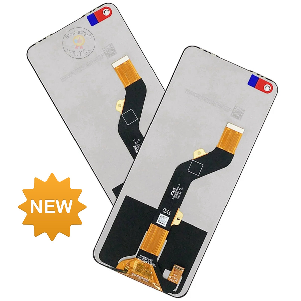 Replacement Display For Tecno Spark 7 Pro KF8 LCD Touch Screen Assembly Black – iProGadgets